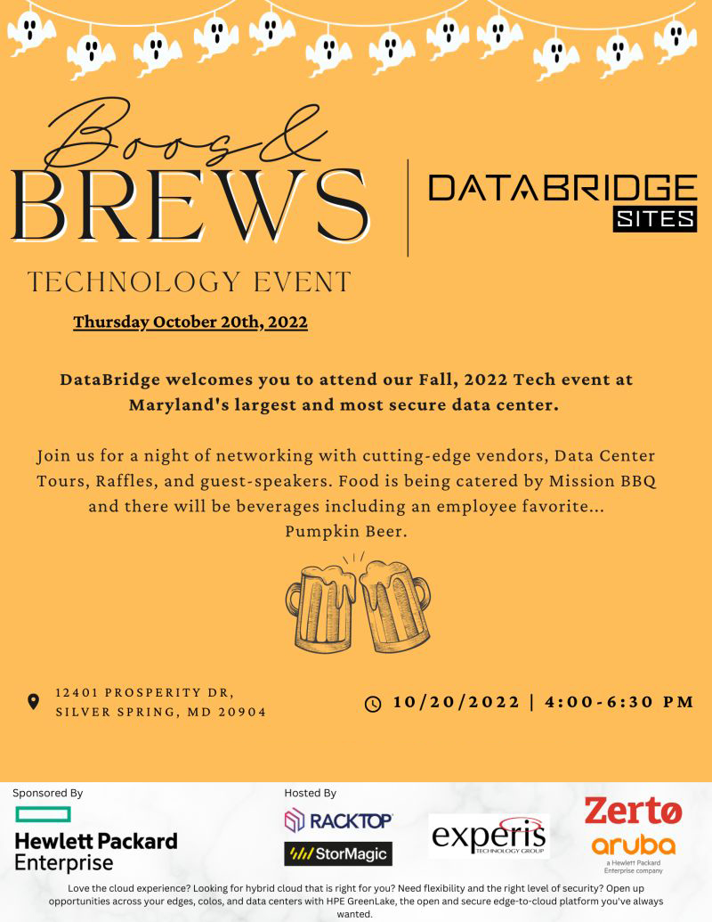 DataBridge Sites Boos And Brews Technology Event Experis Technology Group